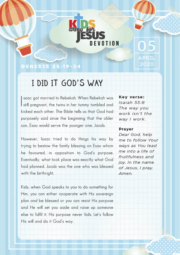 Kids Devotion